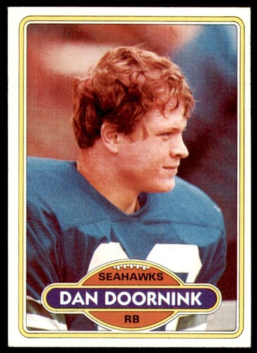 1980 Topps Dan Doornink Football Card Seattle Seahawks #257 | eBay