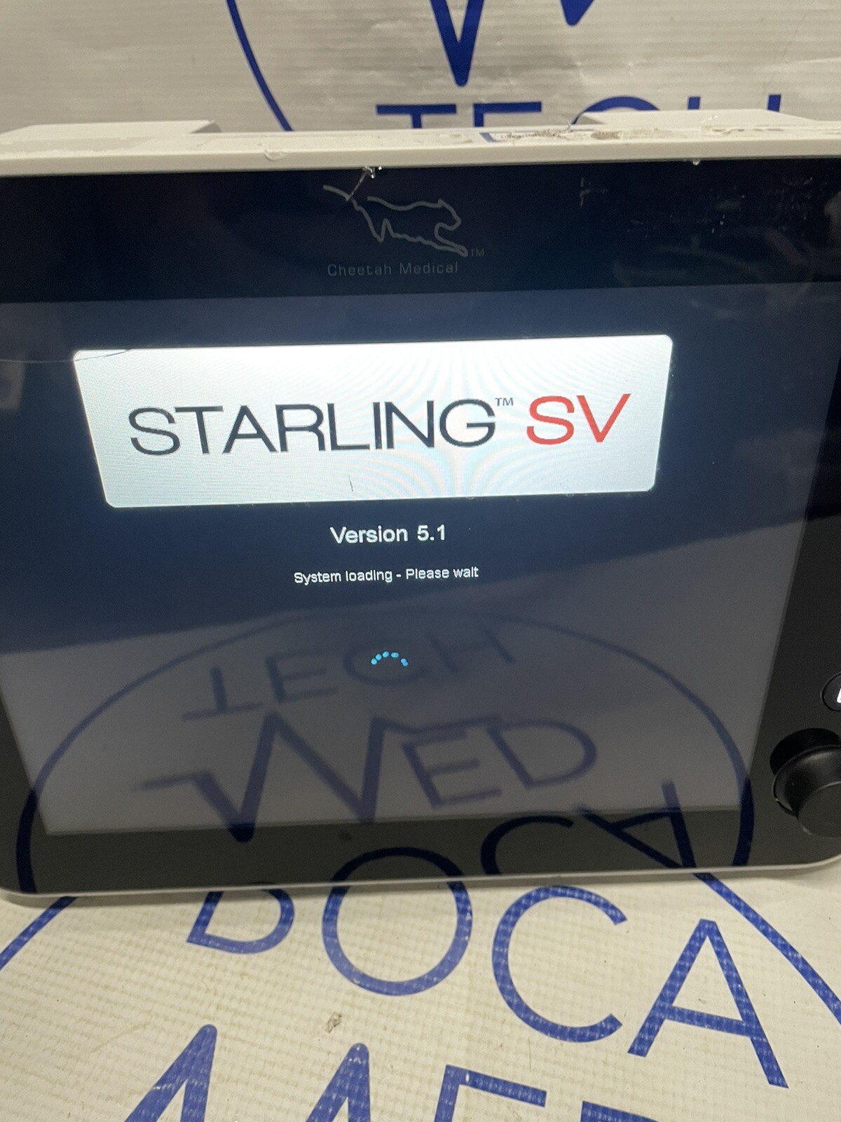 Cheetah Medical STARLING SV Monitor *For Parts Due To Screen Damage* | eBay