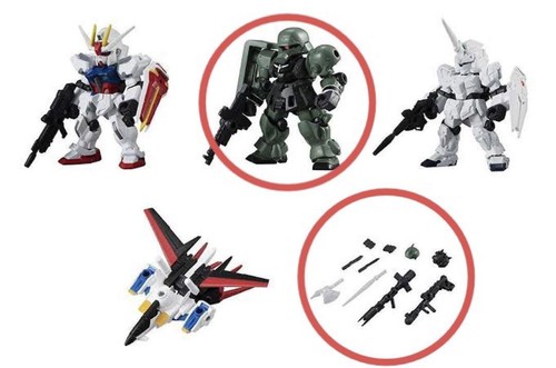 Mobile Suit Gundam Ensemble 10 Gira Zulu Ms Weapon Set | eBay
