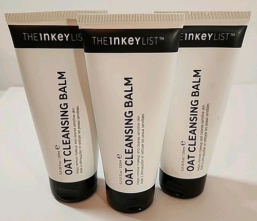 NEW SEALED LOT OF 3 THE INKEY LIST Oat Cleansing Balm for Sensitive ...
