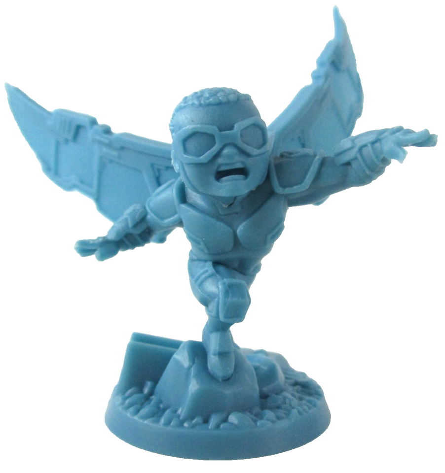 MARVEL UNITED Promo FALCON Mini & Cards NEW!! | eBay