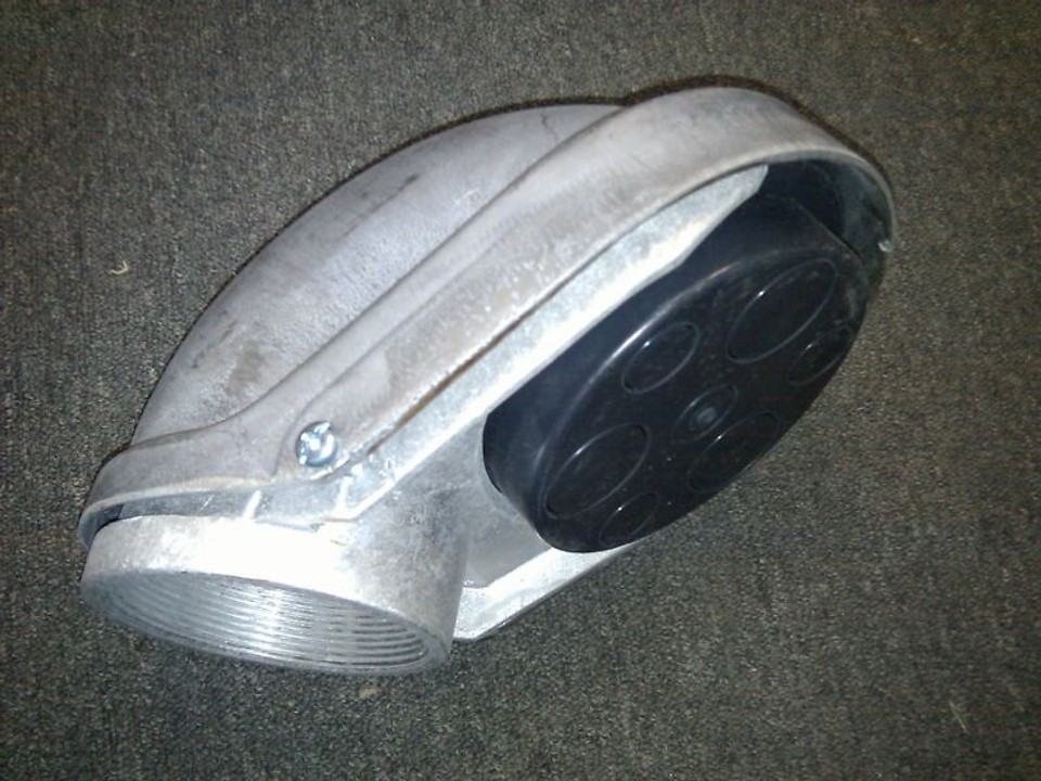 3/4" Weatherproof Head Service Entrance Cap Threaded Weather Resistant ...