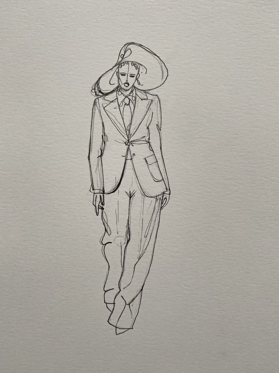 Marc Jacobs Original Sketches