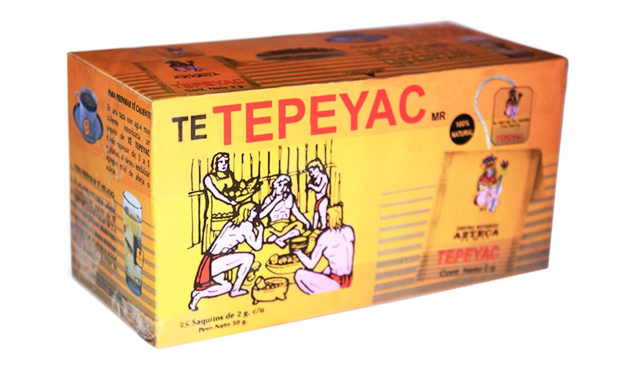 Te Tepeyac Azteca 25 tea bags cuachalalate con cancerina y menta | eBay