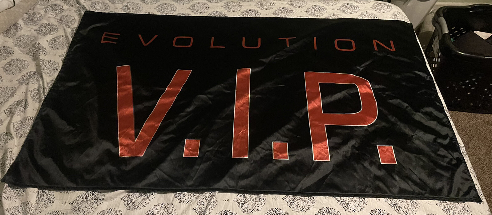 Evolution VIP Advertising Banner black and orange 56" x 33" - La ...