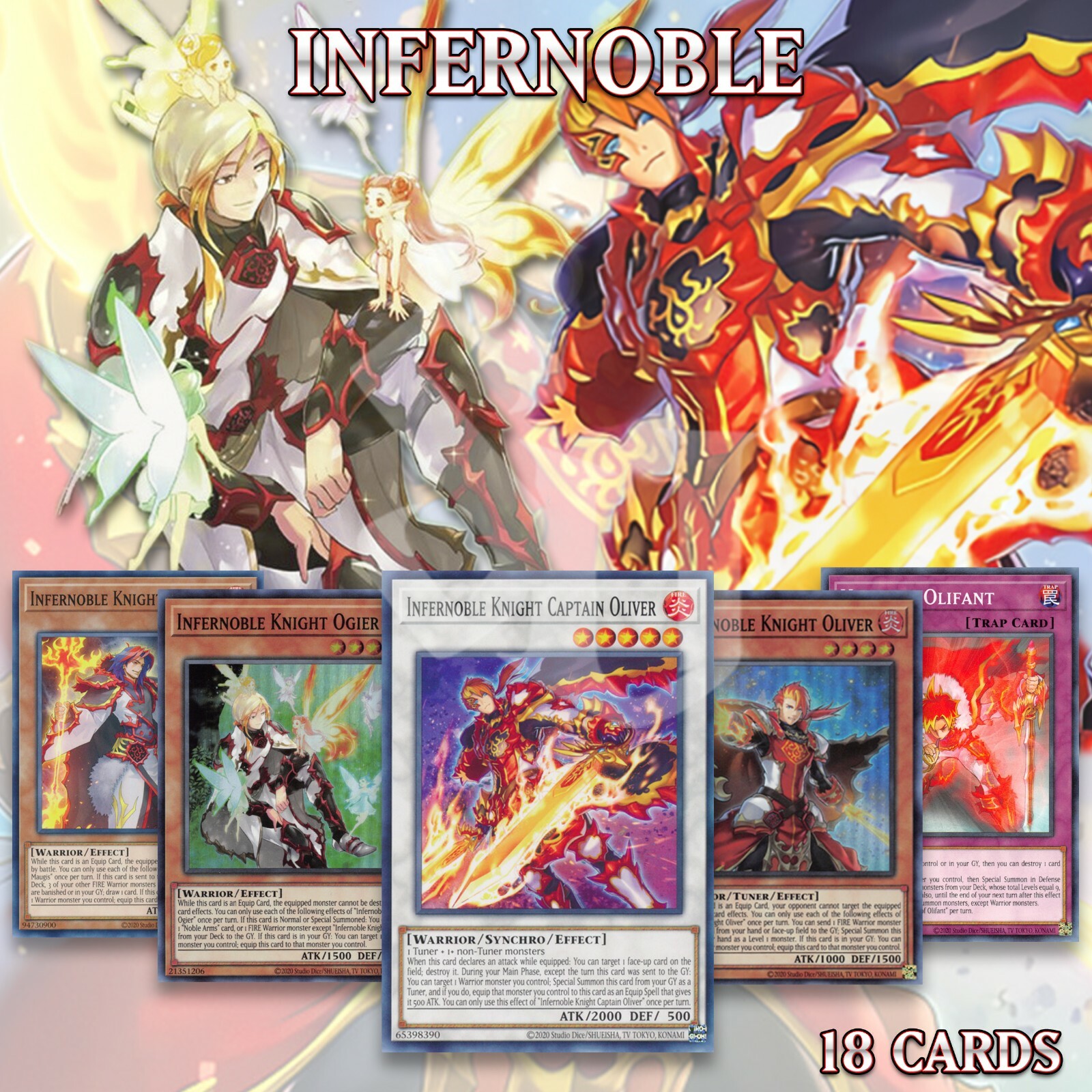 INFERNOBLE DECK 18 | Capitan Oliver Olifant Ogier Maugis Astolfo Ogier ...