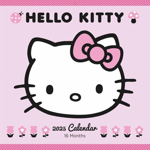 Hello Kitty Carré Calendrier 2025, Anniversaire, Noël Cadeau, Produit ...