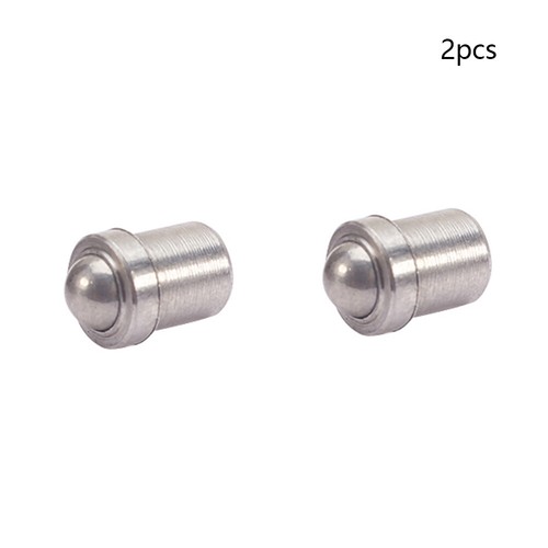 2 10PCS Brushed Nickel Closet Ball Door Catch Bullet Type Friction ...