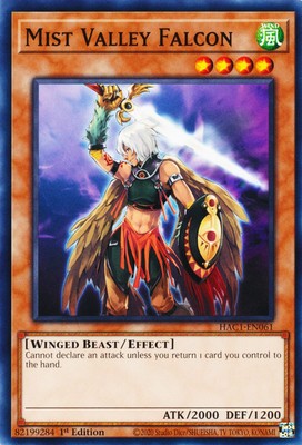 YGO HAC1-EN061 C Mist Valley Falcon HAC1-EN061 Yu-gi-oh | eBay