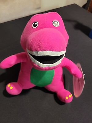 Toy Factory Plush Barney The Purple Dinosaur Stuffed Animal Toy Doll ...