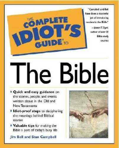 The Complete Idiots Guide to The Bible - Paperback By Stan Campbell ...