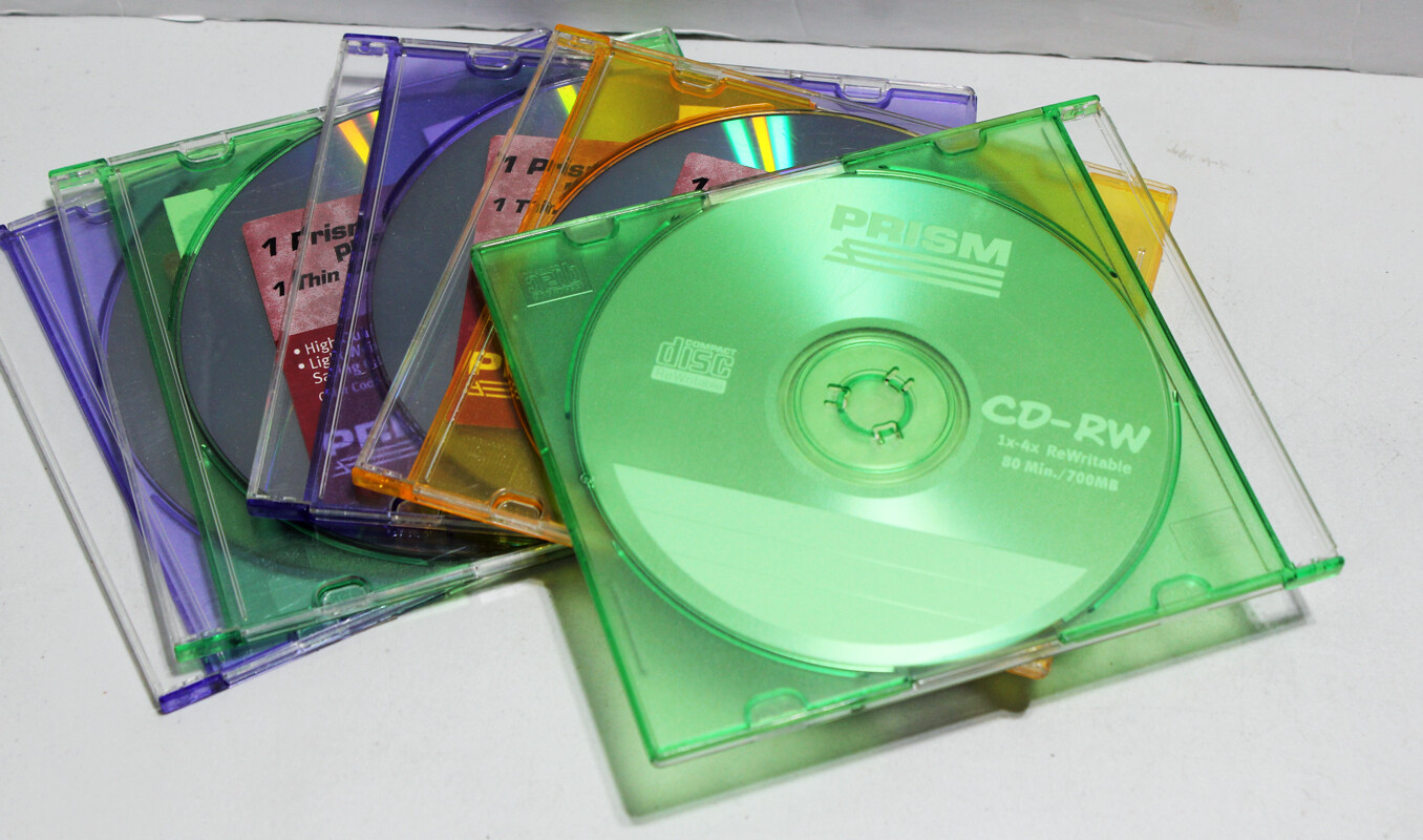 Prism CD-RW Disc Plus Thin Line CD Jewel Bo Pack NOS for sale online | eBay