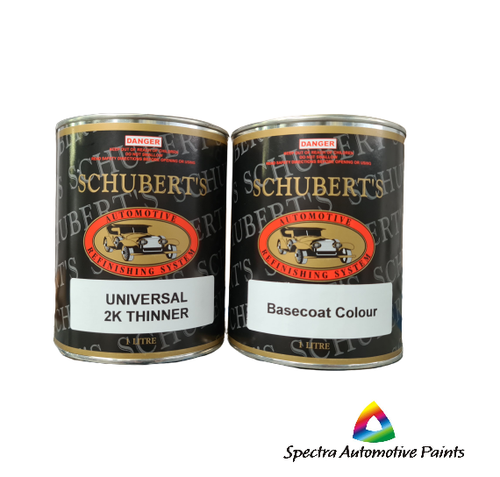 Schuberts Proton Colour Codes 1LT Basecoat & 1LT Reducer. Automotive ...