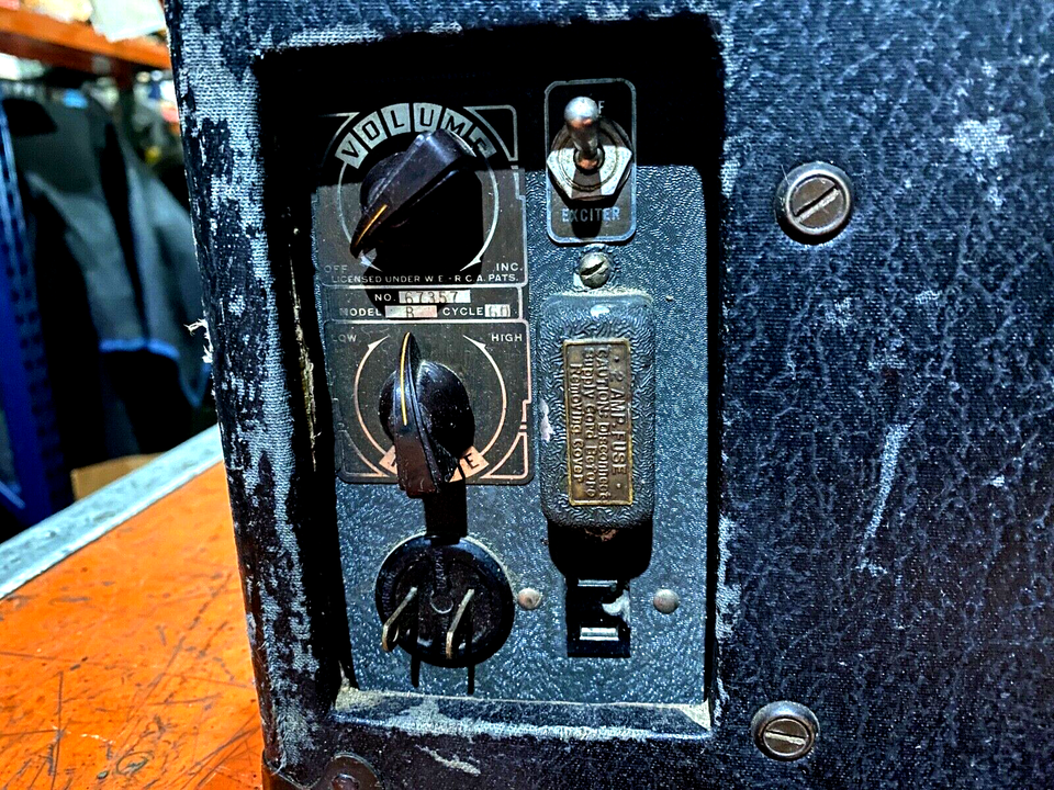 Victor 40B 16mm Sound Projector Circa 1941 Nice Amplifier Dual 6L6's | eBay