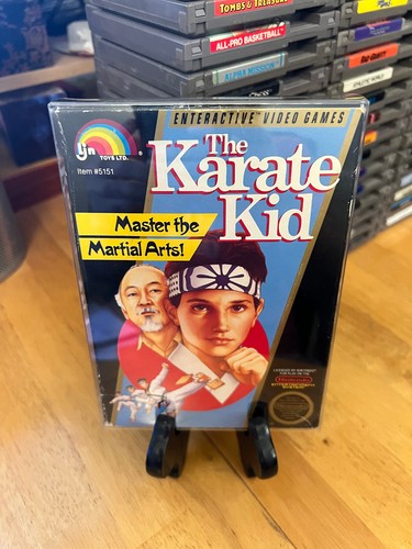 The Karate Kid (NES) Nintendo - Authentic Game and Box RARE 23582051512 ...
