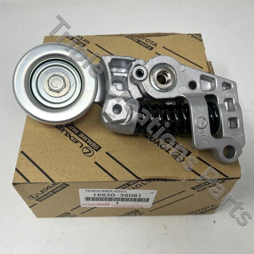 16620-36061 Genuine Toyota Tensioner Assy 1662036061 OEM | eBay