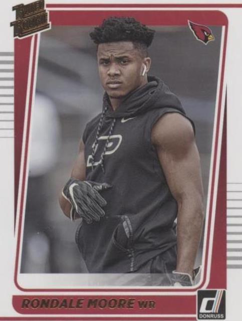 2021 Panini Donruss - Rated Rookie Portrait #270 Rondale Moore (RC) for ...