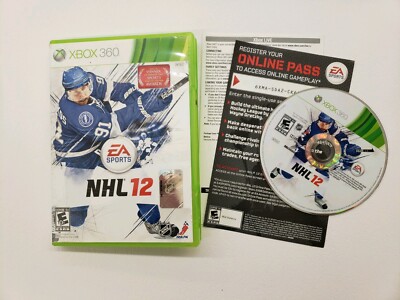 Xbox 360 Hockey NHL 12 game Free Fast Shipping | eBay
