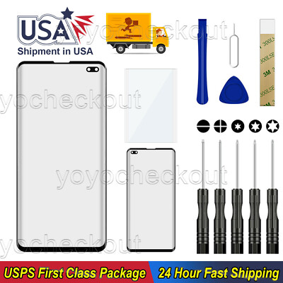 For Samsung Galaxy S10 + Plus Replacement glass Lens Screen | eBay