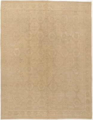 Vintage Spanish Tan Rug 7' X 9'2 E21166 | eBay