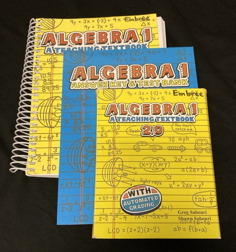 A Teaching Textbook: Algebra 1 (2.0) Textbook , Discs, & Answer Key ...