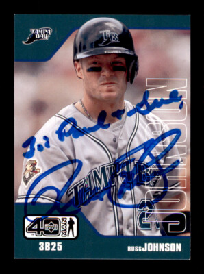 2002 Upper Deck 40 Man - Russ Johnson - On Card Autograph | eBay