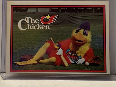 1982 Donruss “The Chicken” ROOKIE RC #531 San Diego Chicken Baseball ...