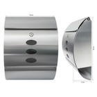 Stainless Steel Mailbox Letterbox Postbox Protective coating clear ...