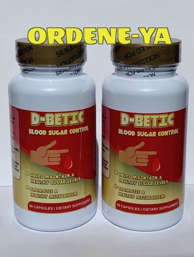 D-BETIC BLOOD SUGAR CONTROL DIABETIN 814837165142 | eBay