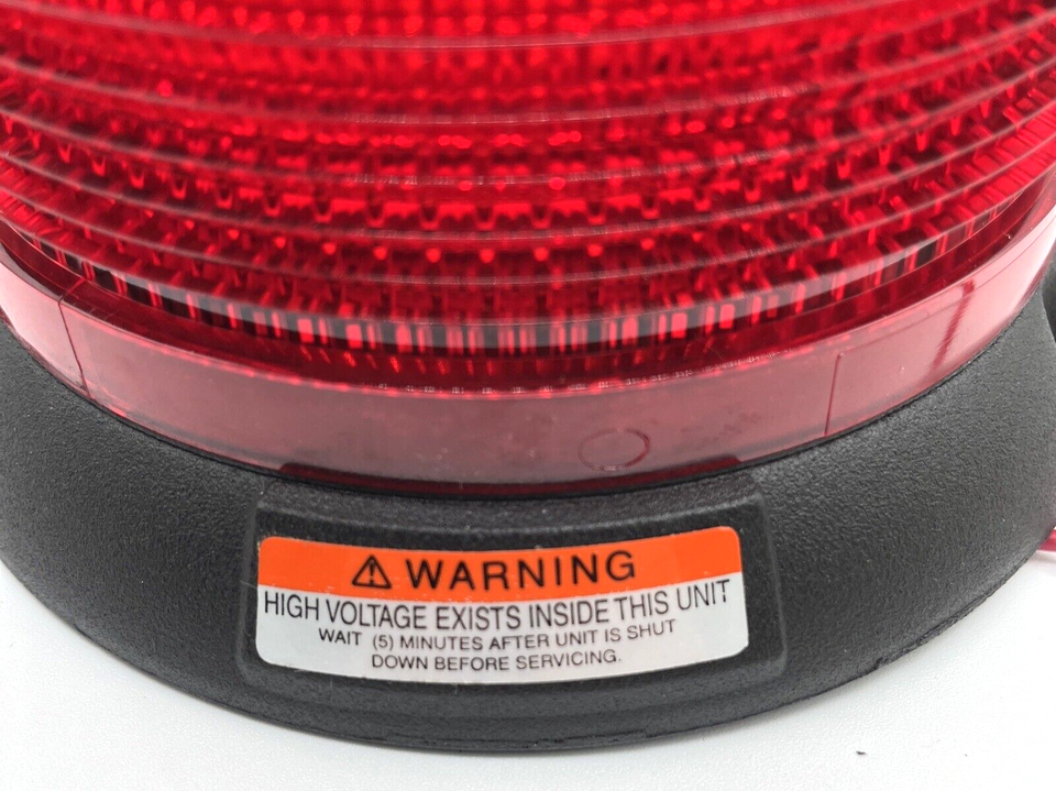 Signal-Stat UltraStar Red Beacon Light 7x6 1/4" | eBay