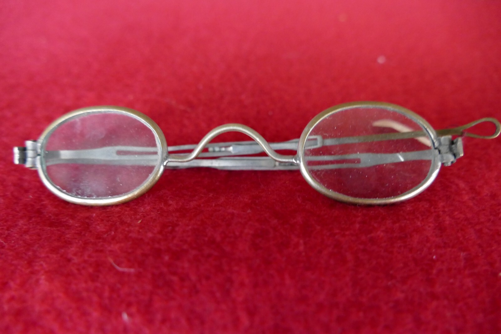 antique eyeglasses spectacles early 1800s wire rim 19… - Gem