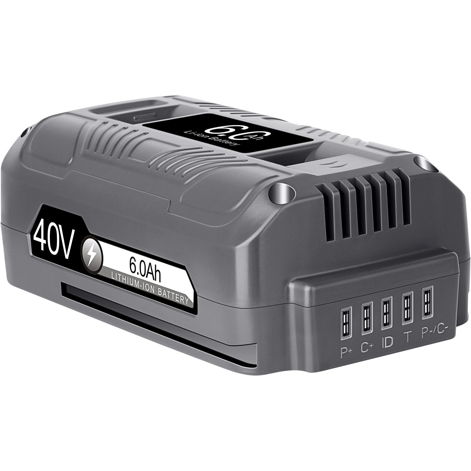 2 PACK 40V 6.0Ah Battery For Snow Joe + Sun Joe iBAT40XRP iBAT40 ...