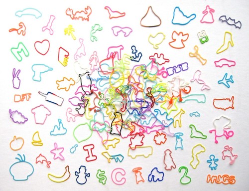 125 Silly Bandz Various Color & Shaped Silicon Band Bracelets | eBay