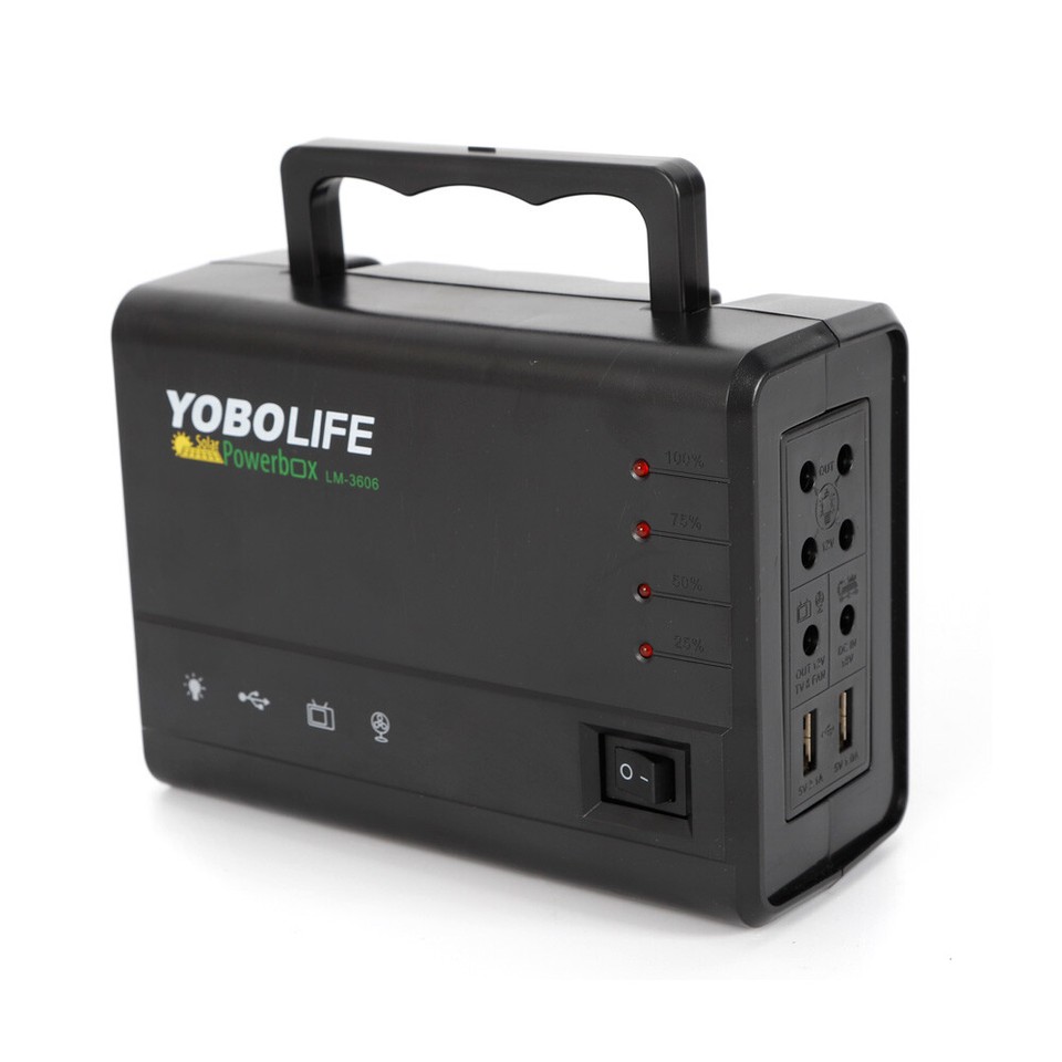 Portable Solar Generator with Solar Panel,Small Basic Portable ...