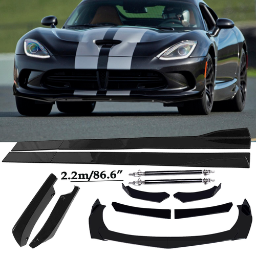For Dodge Viper 01-17 Front Bumper Lip Spoiler Splitter Car Body Rear ...