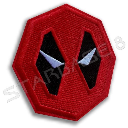 DEADPOOL EMBLEM LOGO PATCH TEXTIL AUFNÄHER ECKIG X-MEN | eBay.de