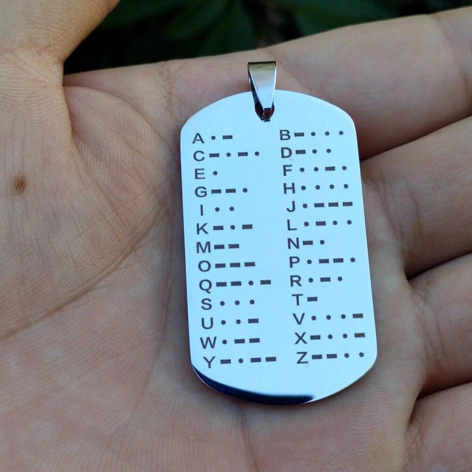 CW Training Coin Morse Code Commemorative Coin Morse Telegraph Code ...