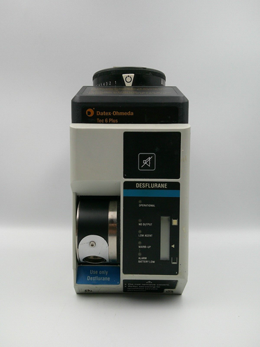 Datex Ohmeda Tec 6 Plus Des Vaporizer - Clean & Fully Functional! s ...