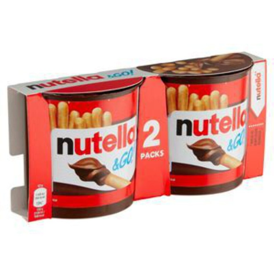 Nutella Chocolate | &Go! 2 Pack | 3,6 Oz /104 Gr | eBay