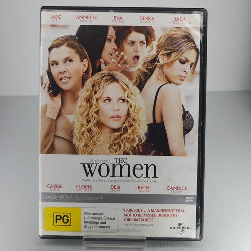 The Women DVD, 2008 Annette Bening Bette Midler Debra Messing Jada ...