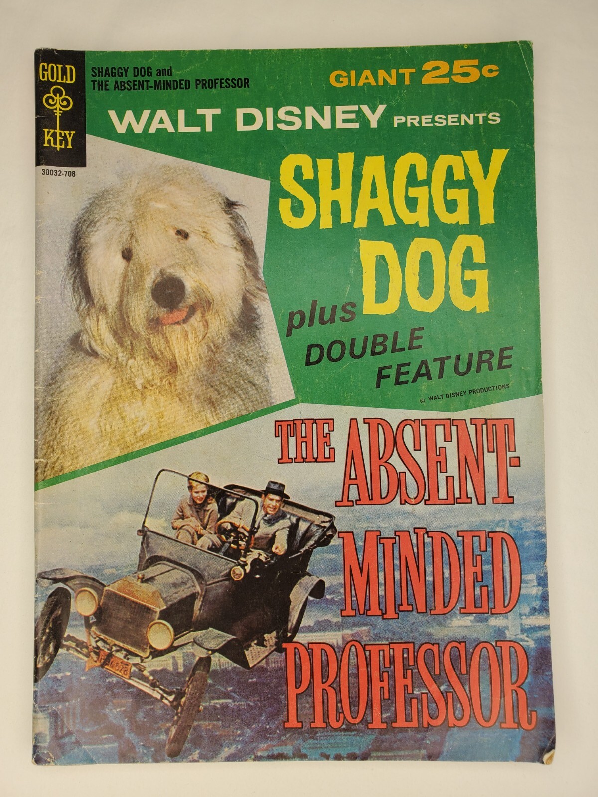 Shaggy Dog - Absent Minded Professor #1 Gold Key Comic Book | eBay
