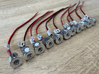 12v LED Spotlight Campervan 18mm Flush Single 12v LED Mini Spotlight ...