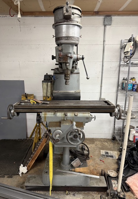 Cincinnati Milling Machine Toolmaster and box of tooling and cutters | eBay