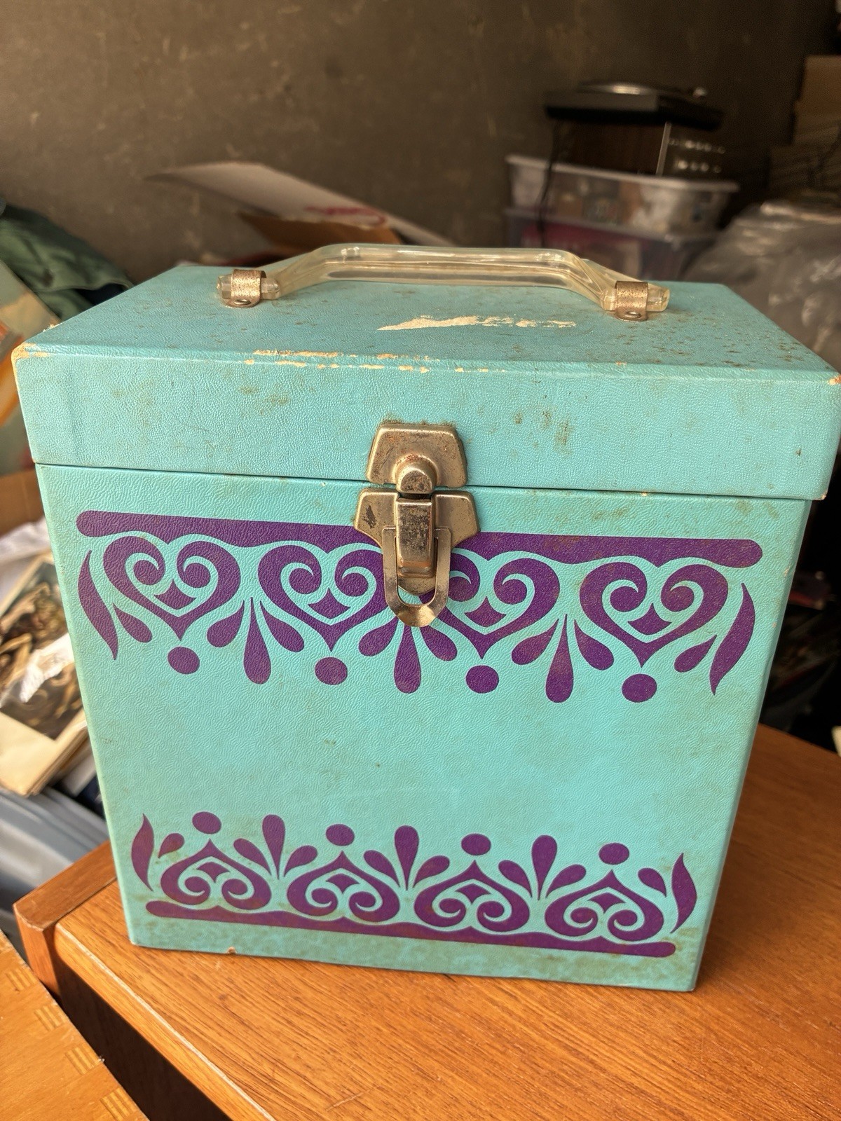 PLATTER PAK Stackable 45 Record Case 7” Box No. 700 Series Amfile 1960s ...