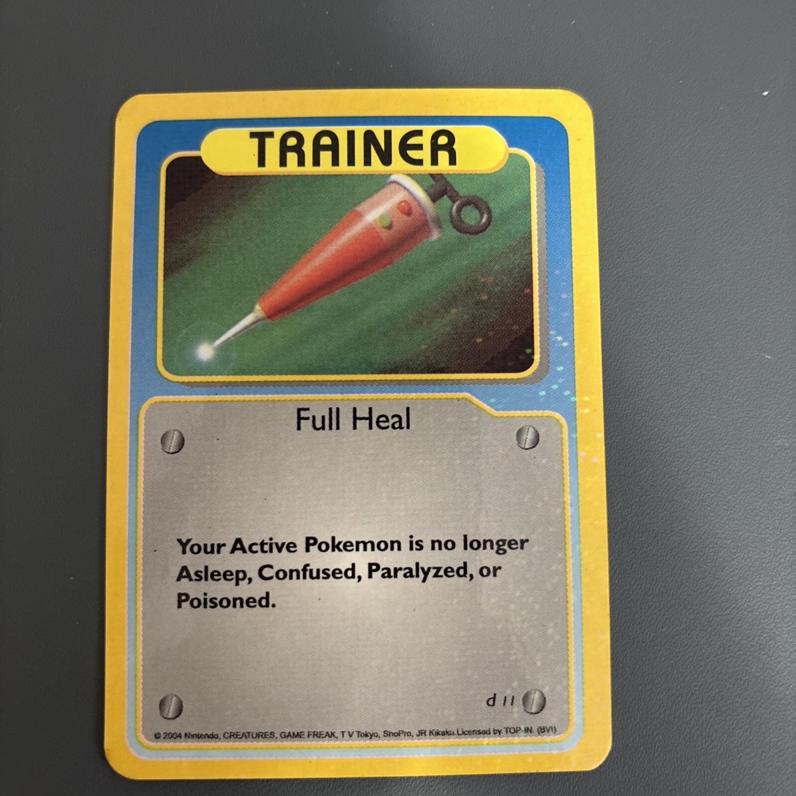 Full Heal Holo Funskool Pokémon Card 2004 India d11 Light Play | eBay