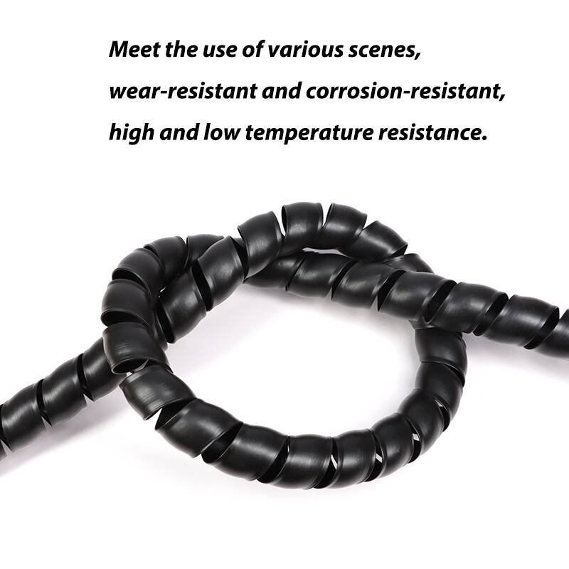 Spiral Wrap Sleeving Wire Harness Loom Protection Oil and Water Pipe ...