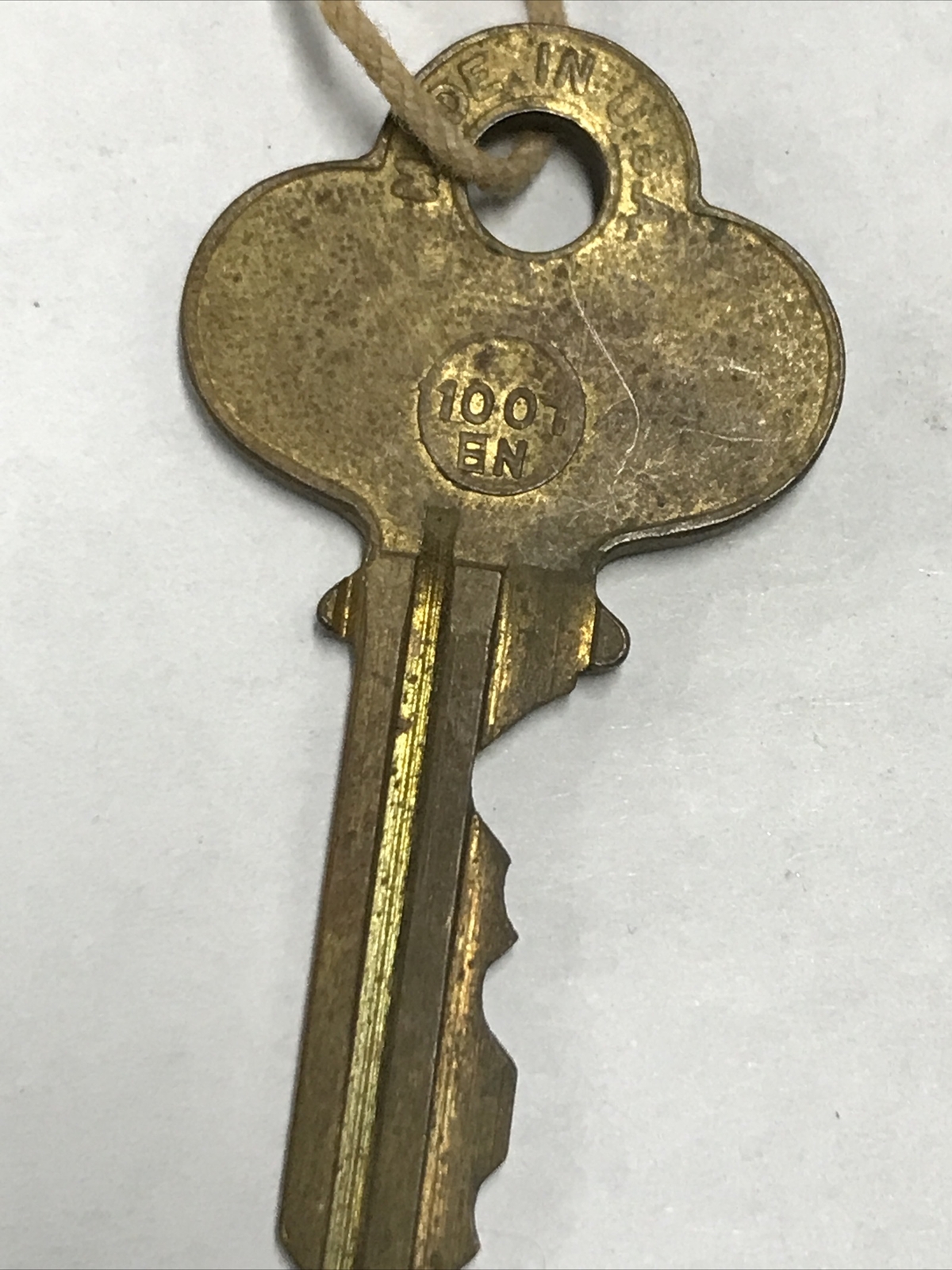 Vintage Independent Lock Company ILCO Key 1001EN Fitchburg, Mass | eBay
