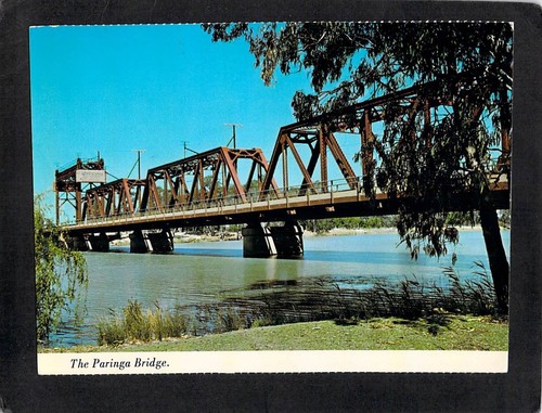 B9676 Australia SA Paringa Bridge near Renmark Murray River postcard ...