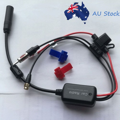 DAB+ AM/FM Digital Radio Signal Amplifier Booster Car Stereo Antenna ...