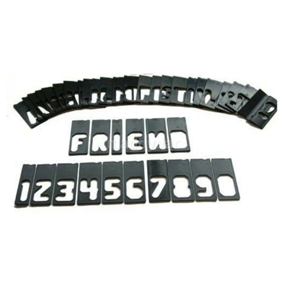 Sign Making Letter Engraving Jig Set Maker for Router Wood Woodworking ...